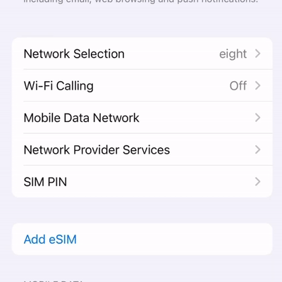 Roaming - eight Mobile